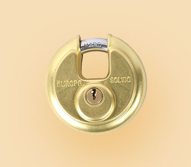 Commercial Locks | Disc Pad Lock