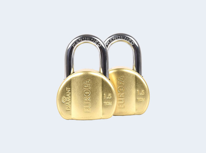 Commercial Lock: Diamant Pad Lock L358 TW by Europa