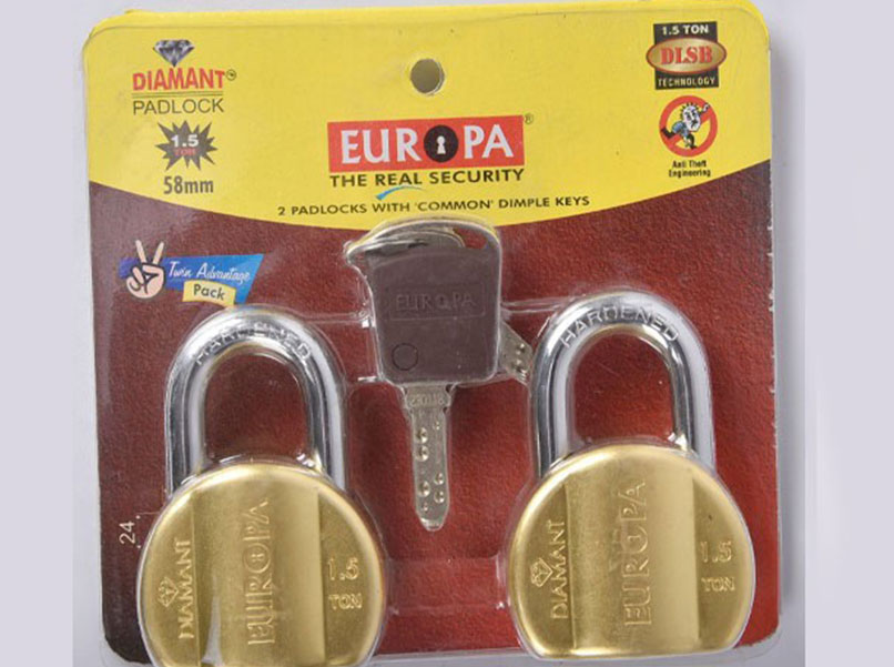 Commercial Lock: Diamant Pad Lock L358 TW by Europa