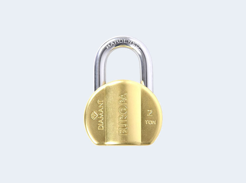 Europa: Diamant Pad Lock L365 with 2 ton DLSB Technology
