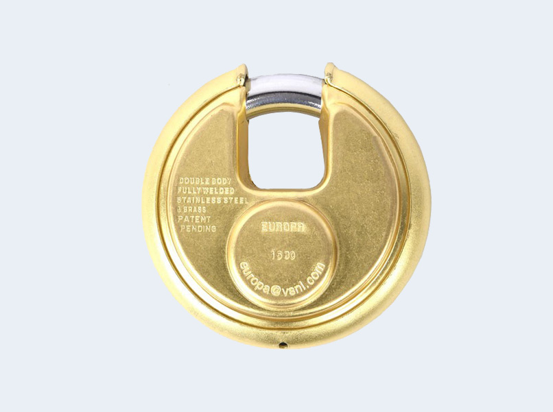 Commercial Locks - High Security Disc Pad Lock P170: Europa