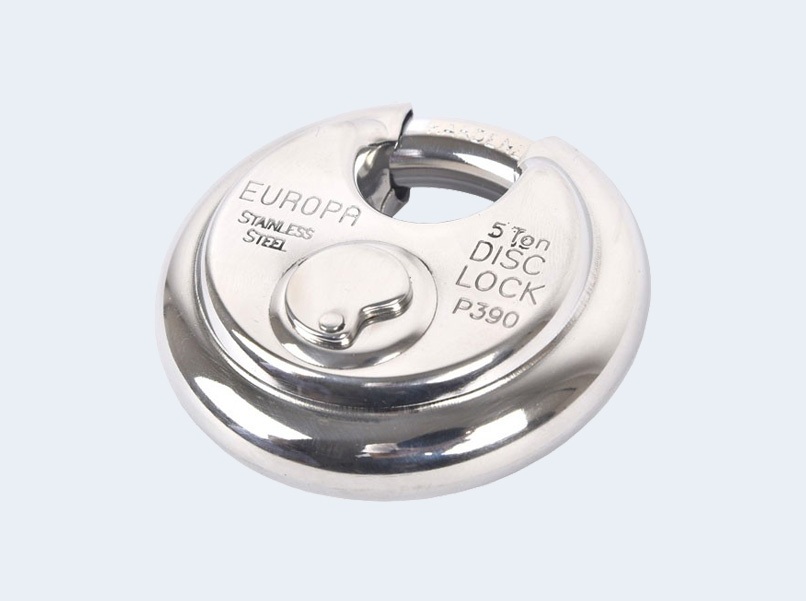 High Security Disc Pad Lock P390: Commercial Locks by Europa