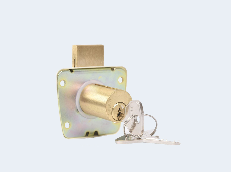 Drawer Lock with Small Body F155: Furniture Locks by Europa